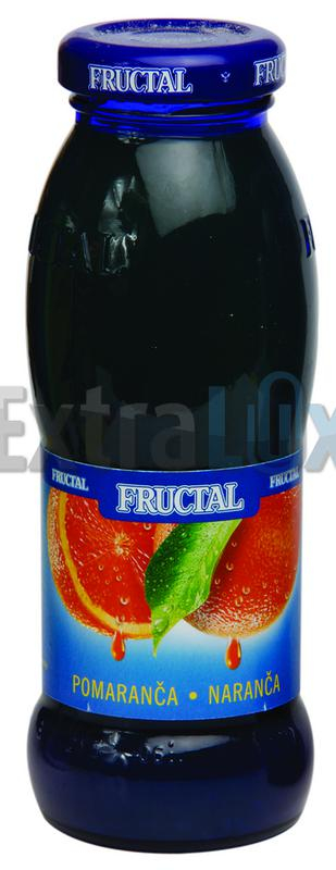 SOK FRUCTAL POMARANČA 0,2L STEKLENICA | Extra Lux