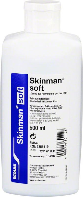 SKINMAN SOFT PLUS DEZINFEKCIJA ZA ROKE 500ml | Extra Lux