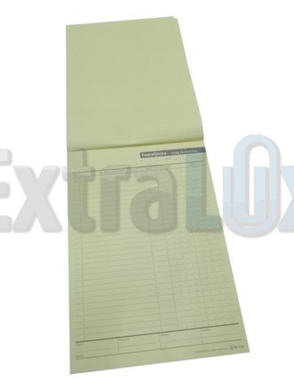 OBRAZEC G.89 TEMELJNICA A4 NEKOPIRNA | Extra Lux
