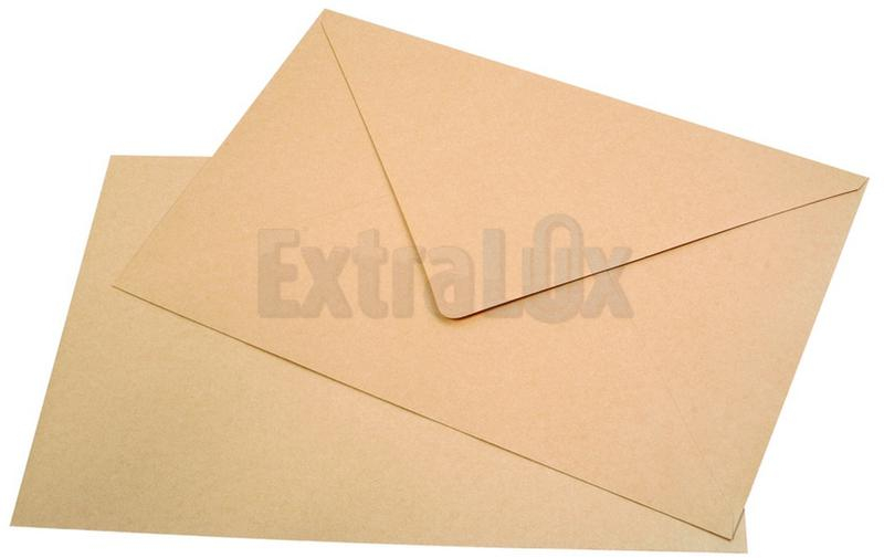KUVERTA "A4" 340(360)X230 1000 AD RJAVA V ZAPIRANJE | Extra Lux