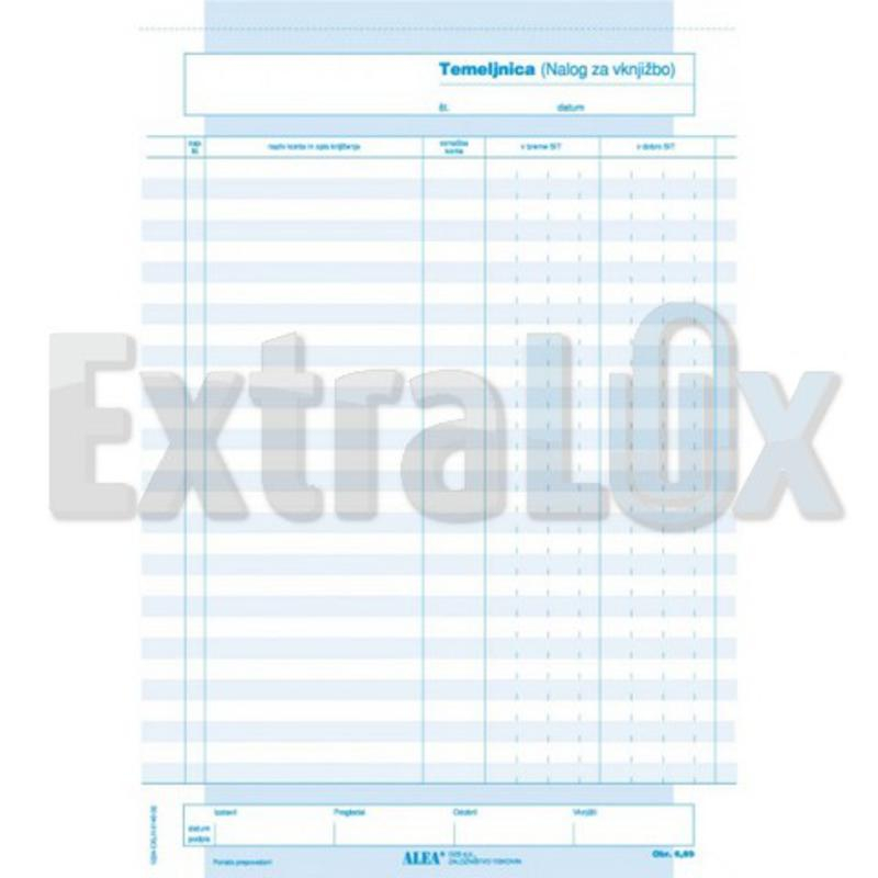 OBRAZEC 6,89 TEMELJNICA A4 KOPIRNI | Extra Lux
